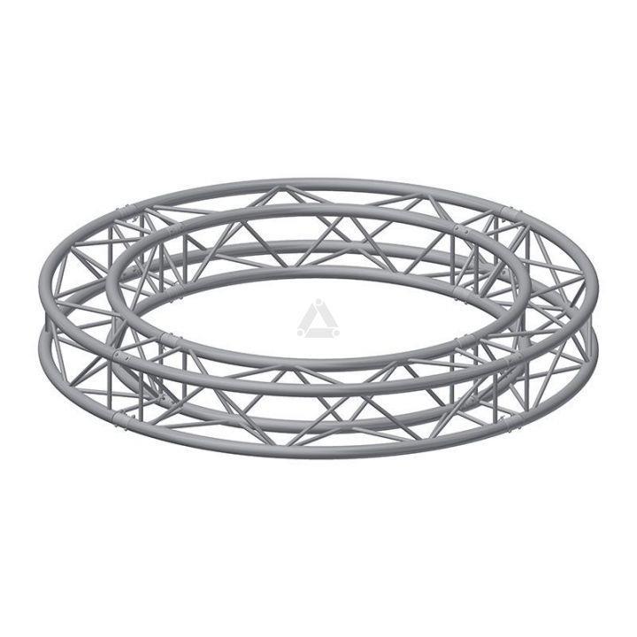 CIRCLE H30V-R=300 8PIECES BLACK HR - Circles maintube 48x3 RAL9005 - Multitechnic AS