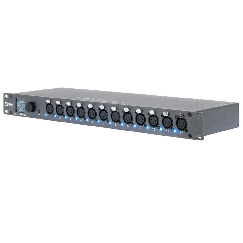 Netron EN12 Ethernet to DMX gateway - Multitechnic AS