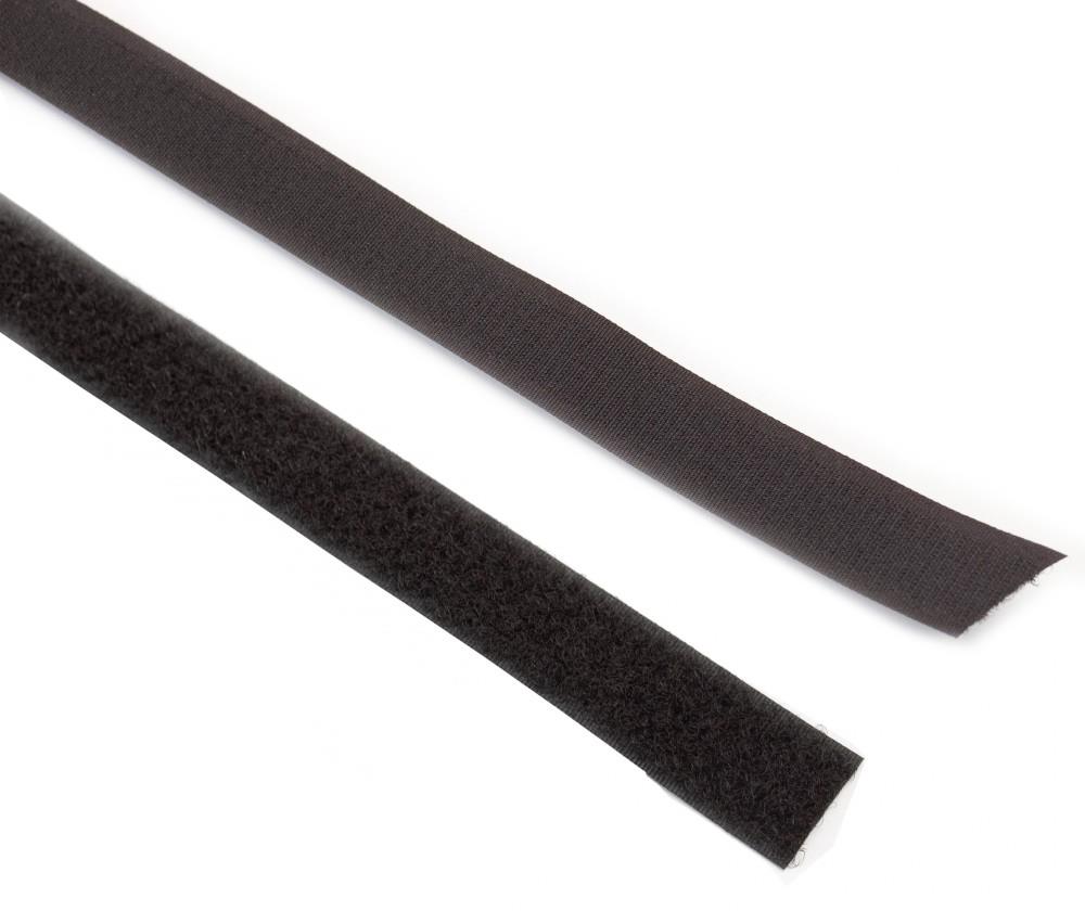 Velcro non-adhesive loop fastener 6 m x 20 mm black - Multitechnic AS