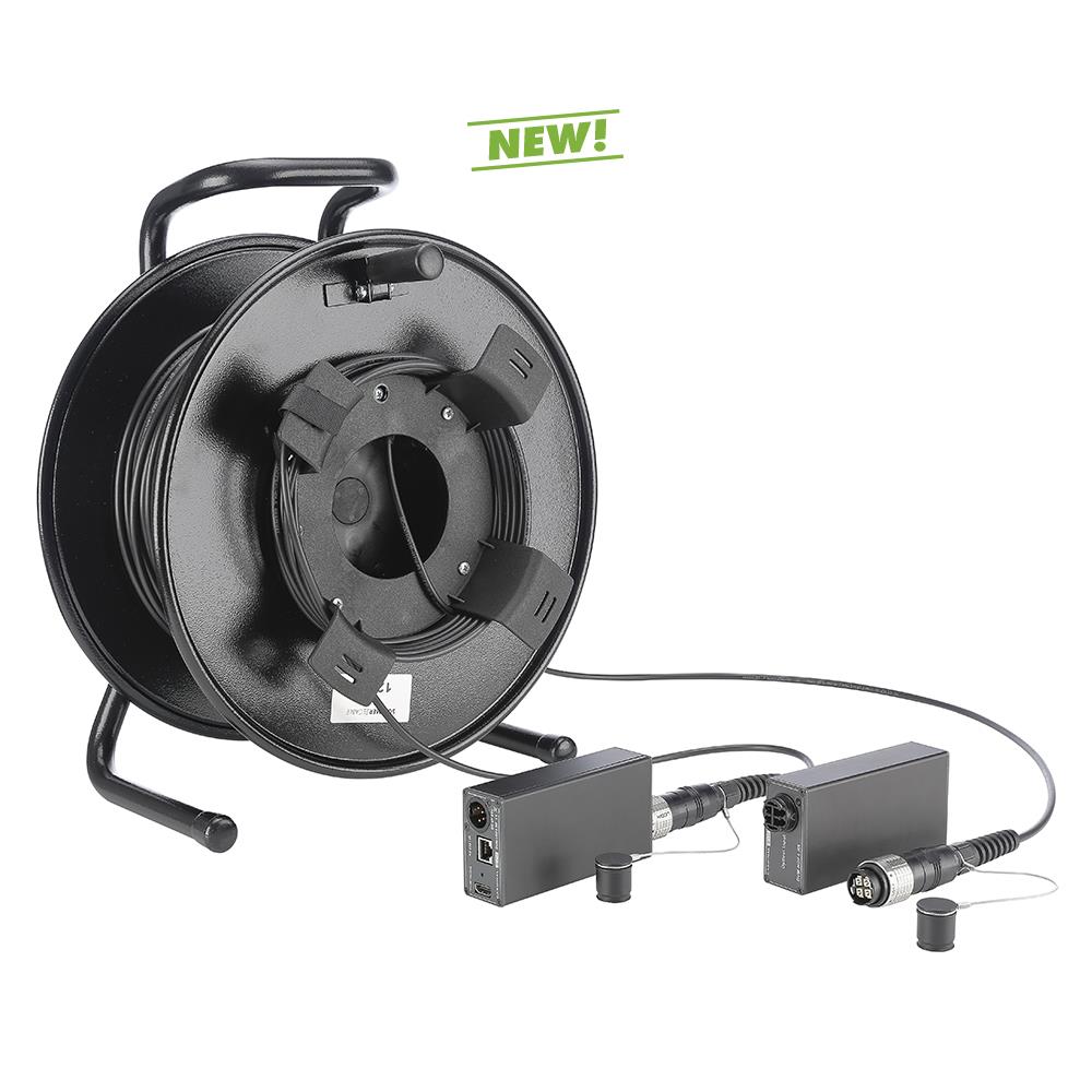 DVM-Serie HDMI over FIBER4 Kit 150m HDMI over FIBER4-Kit on cable reel ...