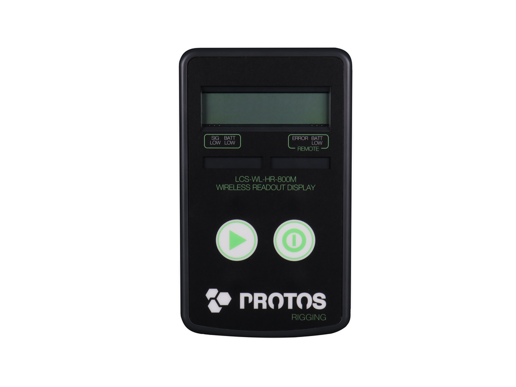 HANDHELD READOUT WIRELESS LOADCELL HANDHELD READOUT 800M - Multitechnic AS