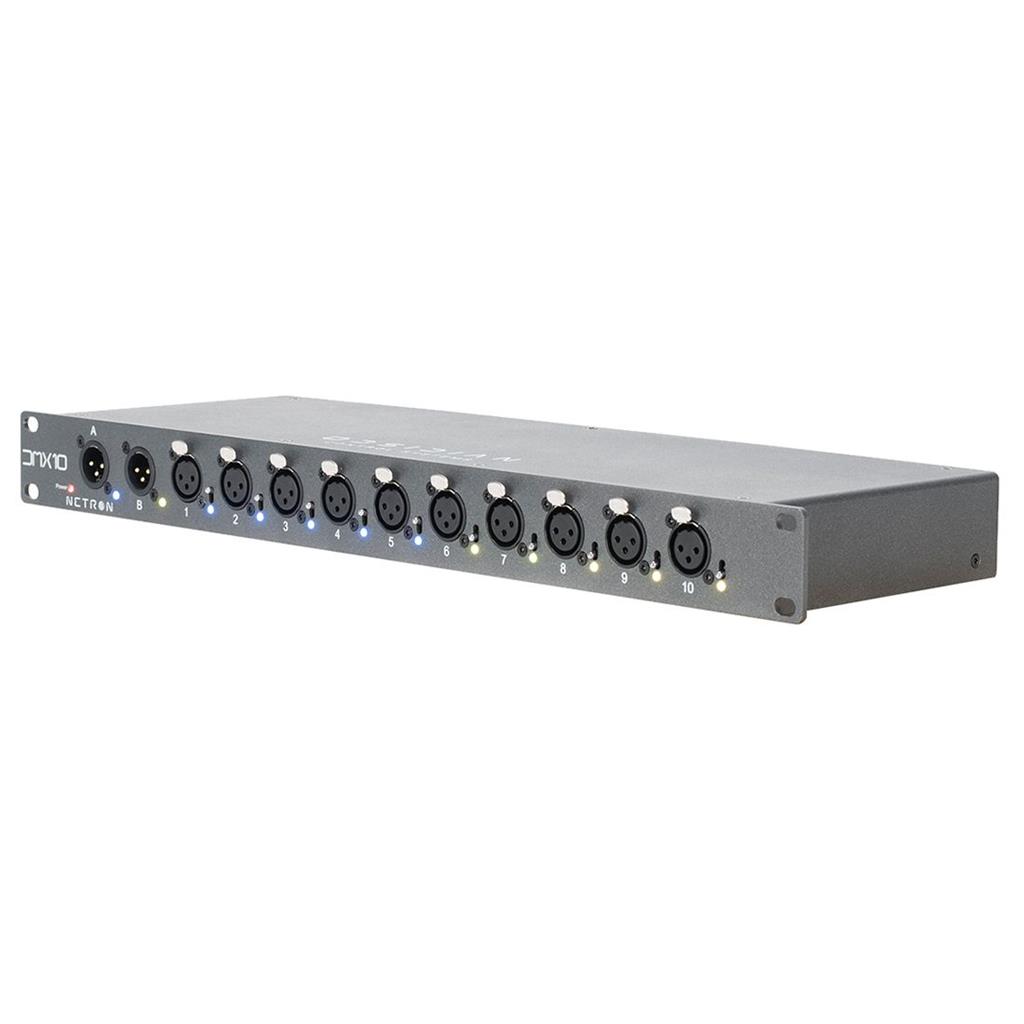 Netron DMX10-3 Rackmount 10-port DMX Splitter - Multitechnic AS