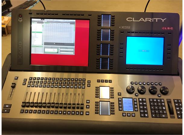 LSC Clarity LX600 LSC LX-Console – Lighting made clear - Multitechnic AS